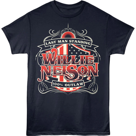 Tops | Last Man Standing Willie Nelson Tshirt | Poshmark
